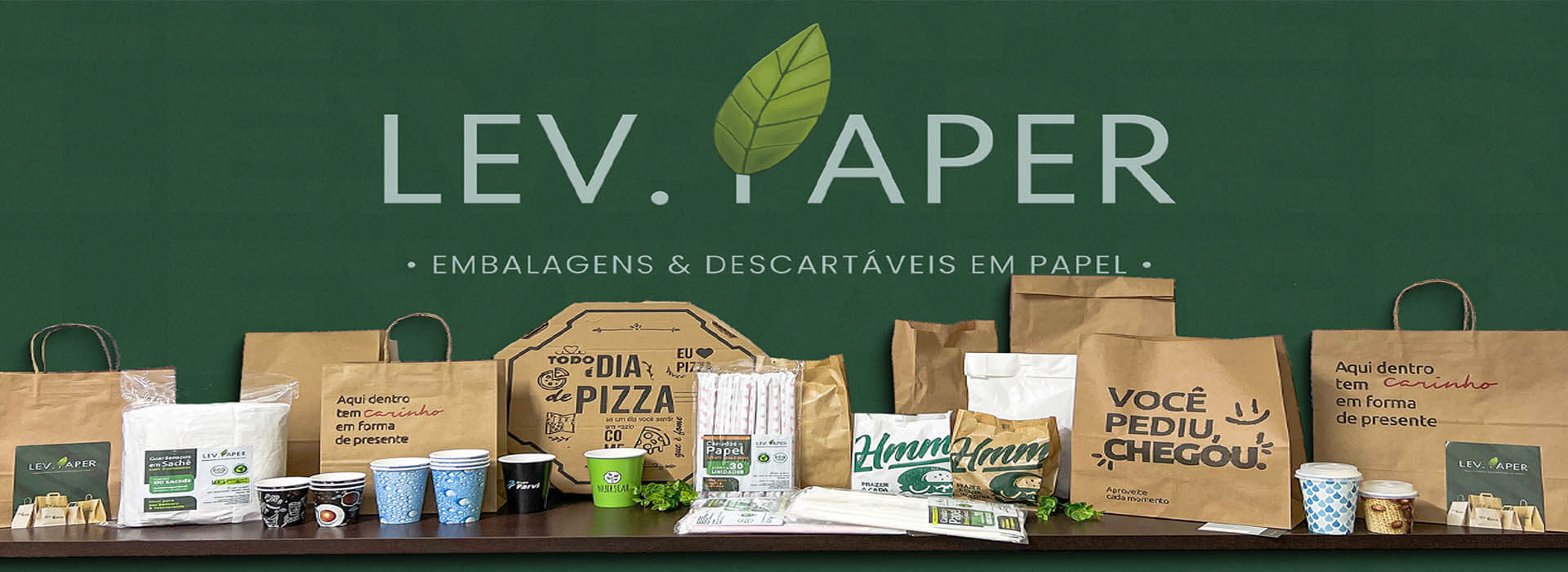 Lev Paper – Embalagens & Descartáveis em Papel